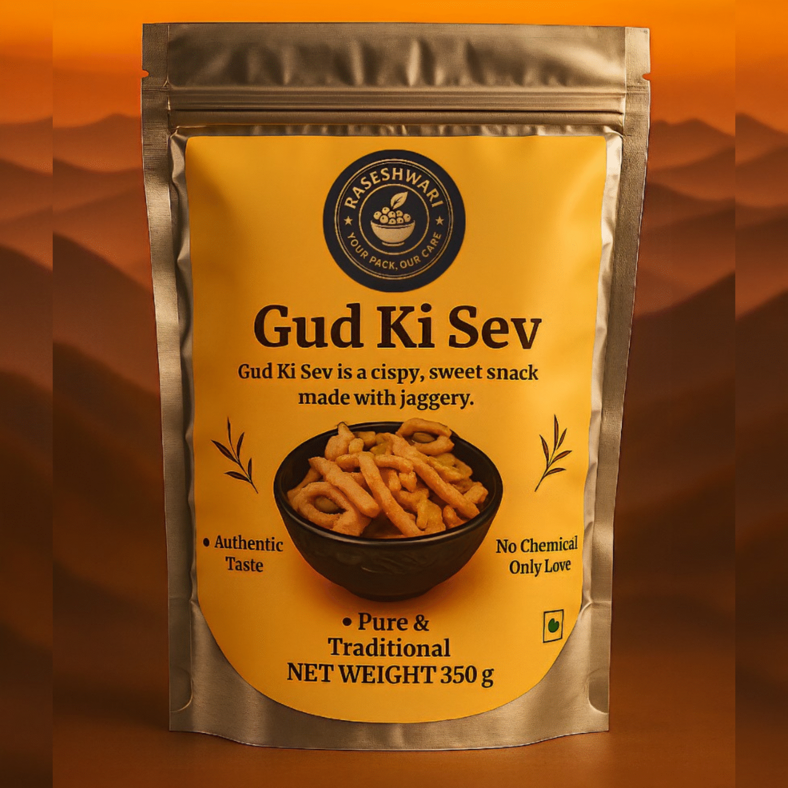 🍯 Raseshwari Gud Ki Sev – A Sweet Crunch of Tradition Made with Pure ...